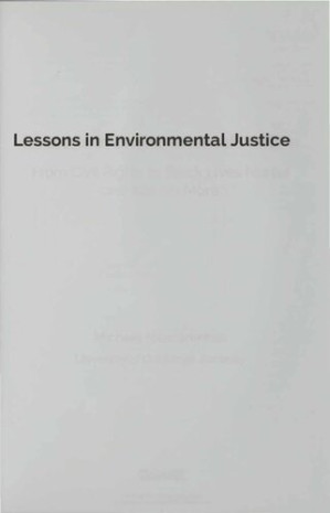 Lessons in Environmental Justice: From Civil Rights to Black Lives ...