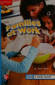 Reading Wonders Leveled Reader Families at Work: On-Level Unit 1 Week 5 ...